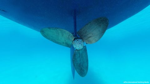 On Test. Crystal Prop: the antifouling paint for propellers that really ...