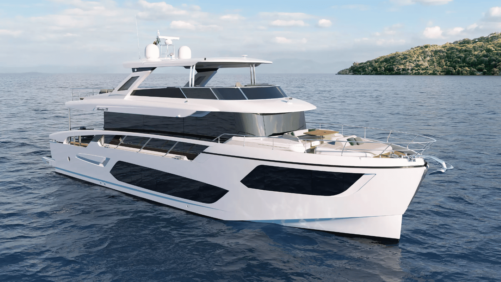 Absolute Navetta 75, new renderings unveiled | Yachting News