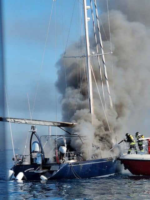 Fire on board: what is it and how to avoid it.| Yachting News