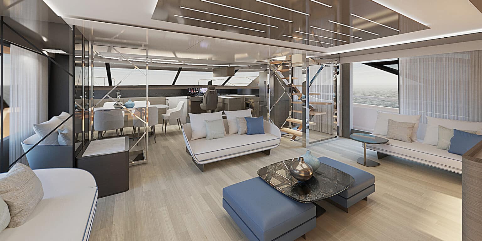 PRESTIGE M8: the new flagship of the M-Line fleet| Yachting News