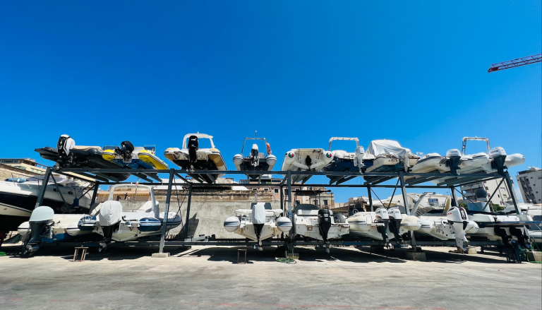 NAVALTECNOSUD BOAT STAND presents Rack | Yachting News